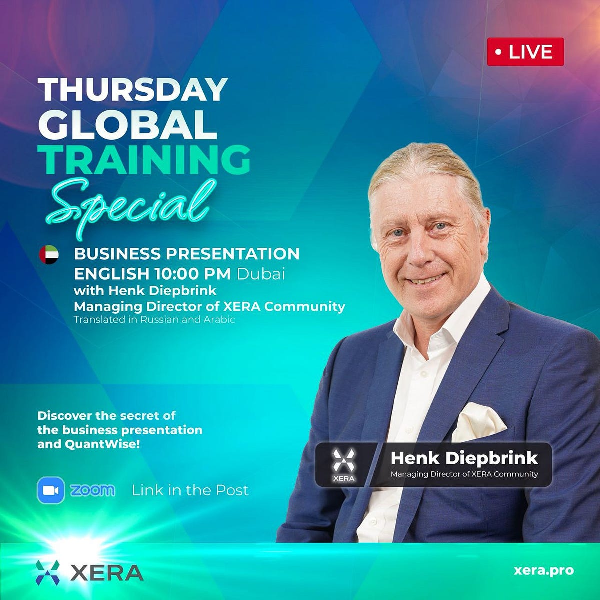 🌟 Join Us Today for an Exclusive Insight into the XERA Project ...