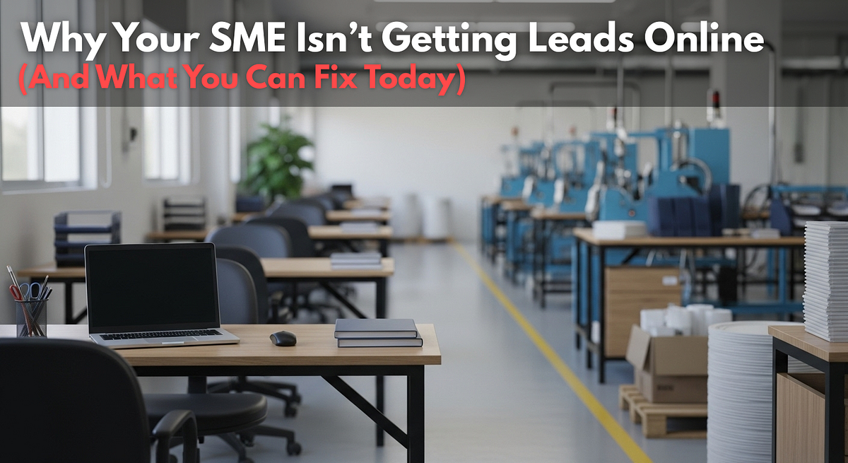 Why Your SME Isn’t Getting Leads Online (And What You Can Fix Today ...