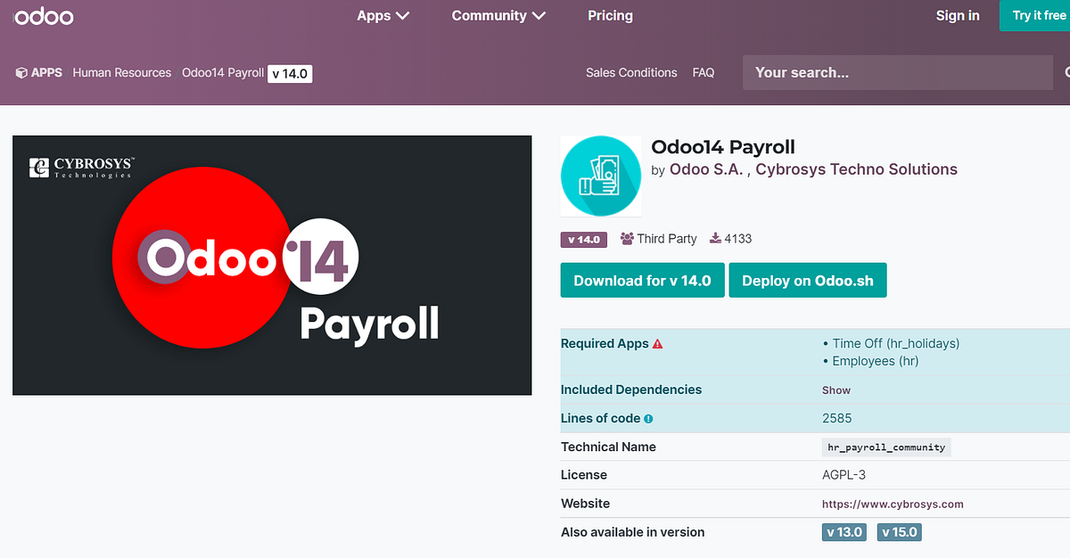 Tutorial Penggunaan Salary Structures | Odoo 14 | by Hamzah Arrayhan | Medium