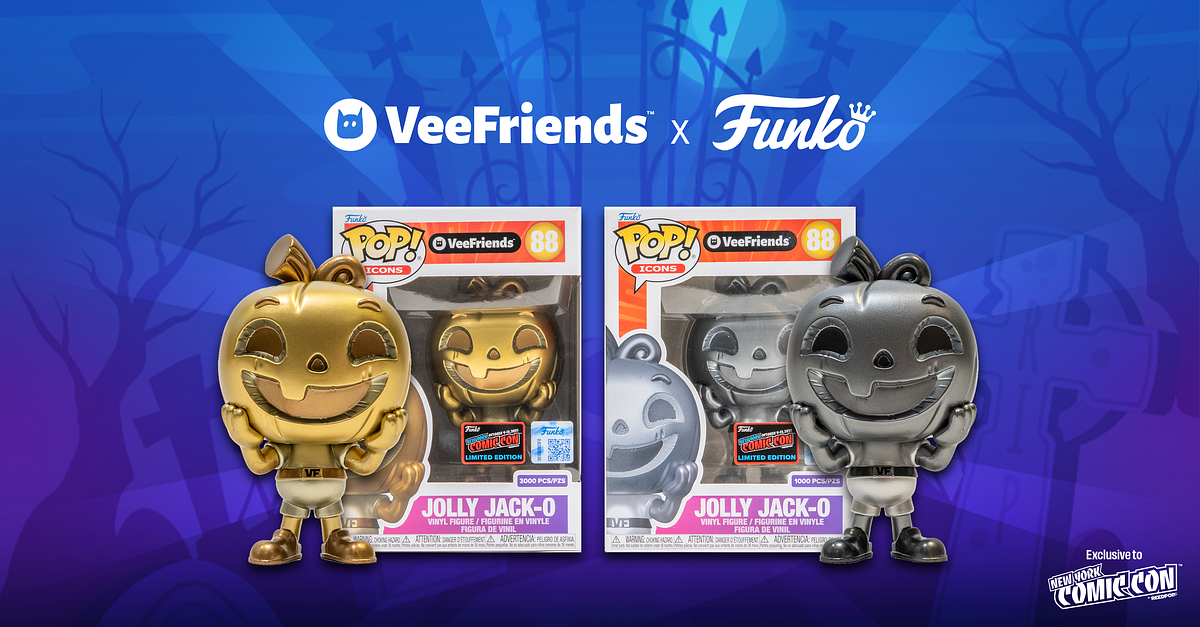 Two Exclusive VeeFriends x Funko POPs Revealed For New York Comic Con ...