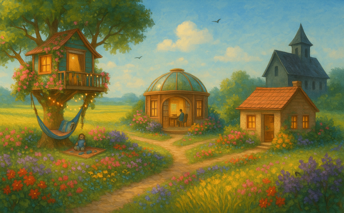 The Garden of Ego States. A space in my mind where every part of… | by ...