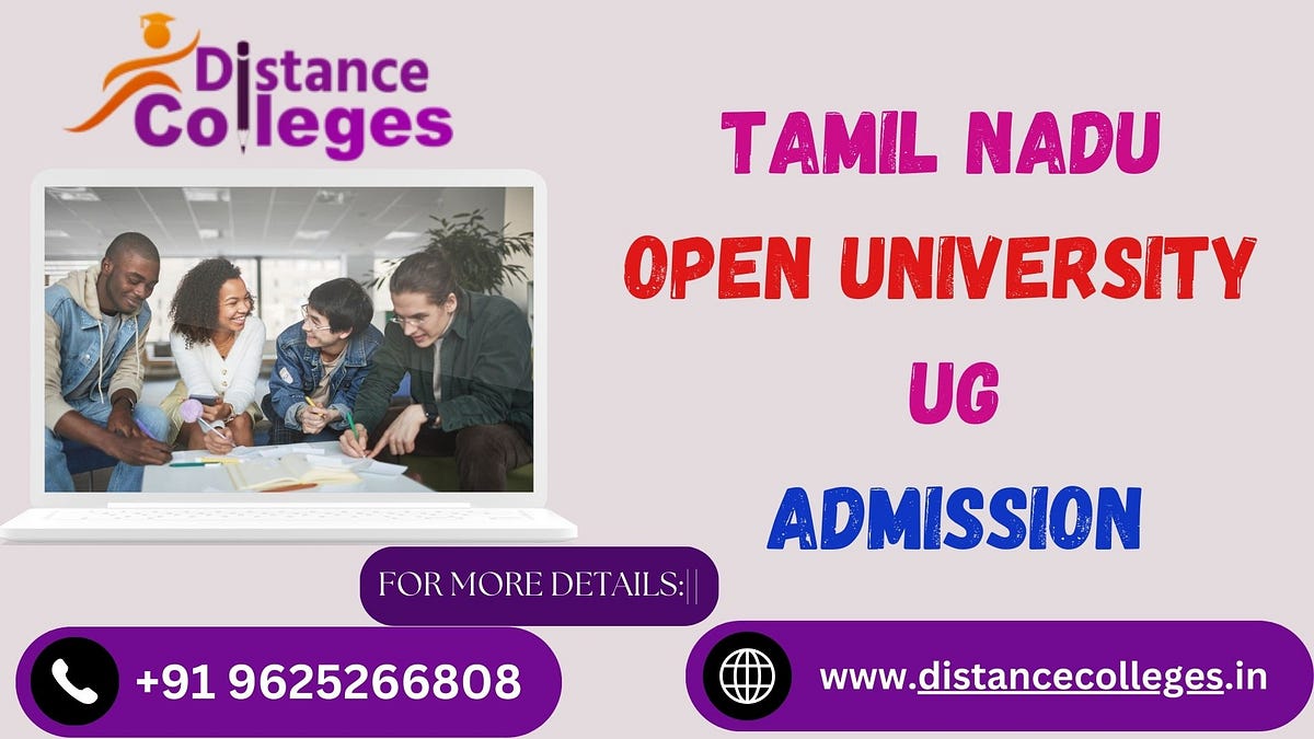 Tamil Nadu Open University UG Admission - umeacademy - Medium