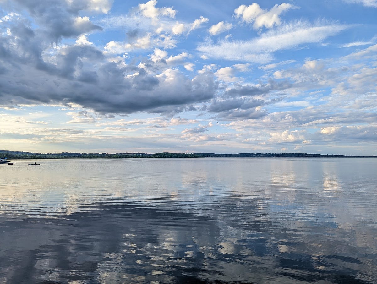 A Pleasant Evening Around Rice Lake, Capturing Nature and Life in a ...