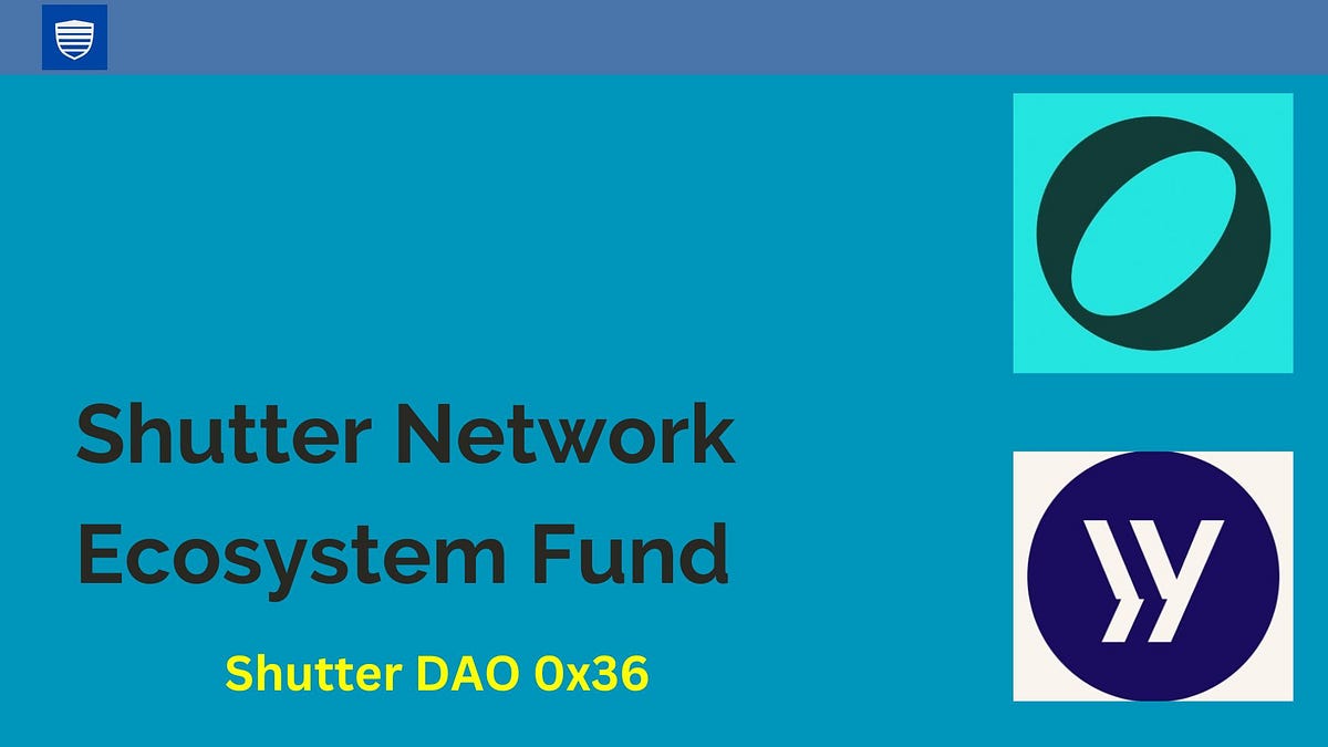 Optimizing Shutter Network’s Ecosystem Fund: Treasury Solutions from ...