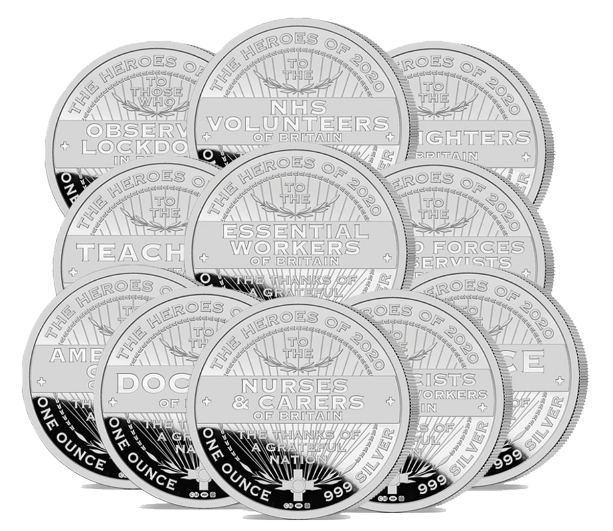 Sterling Mint launches Heroes of 2020 medals | by Rachel Proctor | Medium