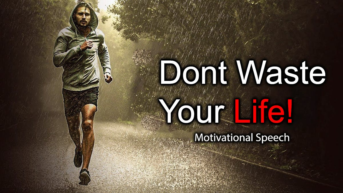 “Stop Wasting Your Life Start Living It”: A Call to Action for the Ages ...