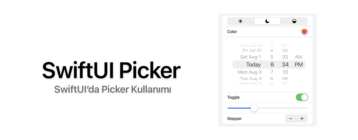 SwiftUI: Picker Kullanımı. Bugünkü yazımda sizlere UIKit’te… | by ...