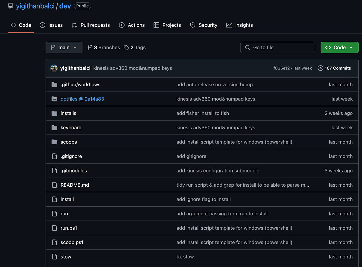 Why do I store my development environment setup on GitHub? | by Yiğithan BALCI | Apr, 2025 | Medium
