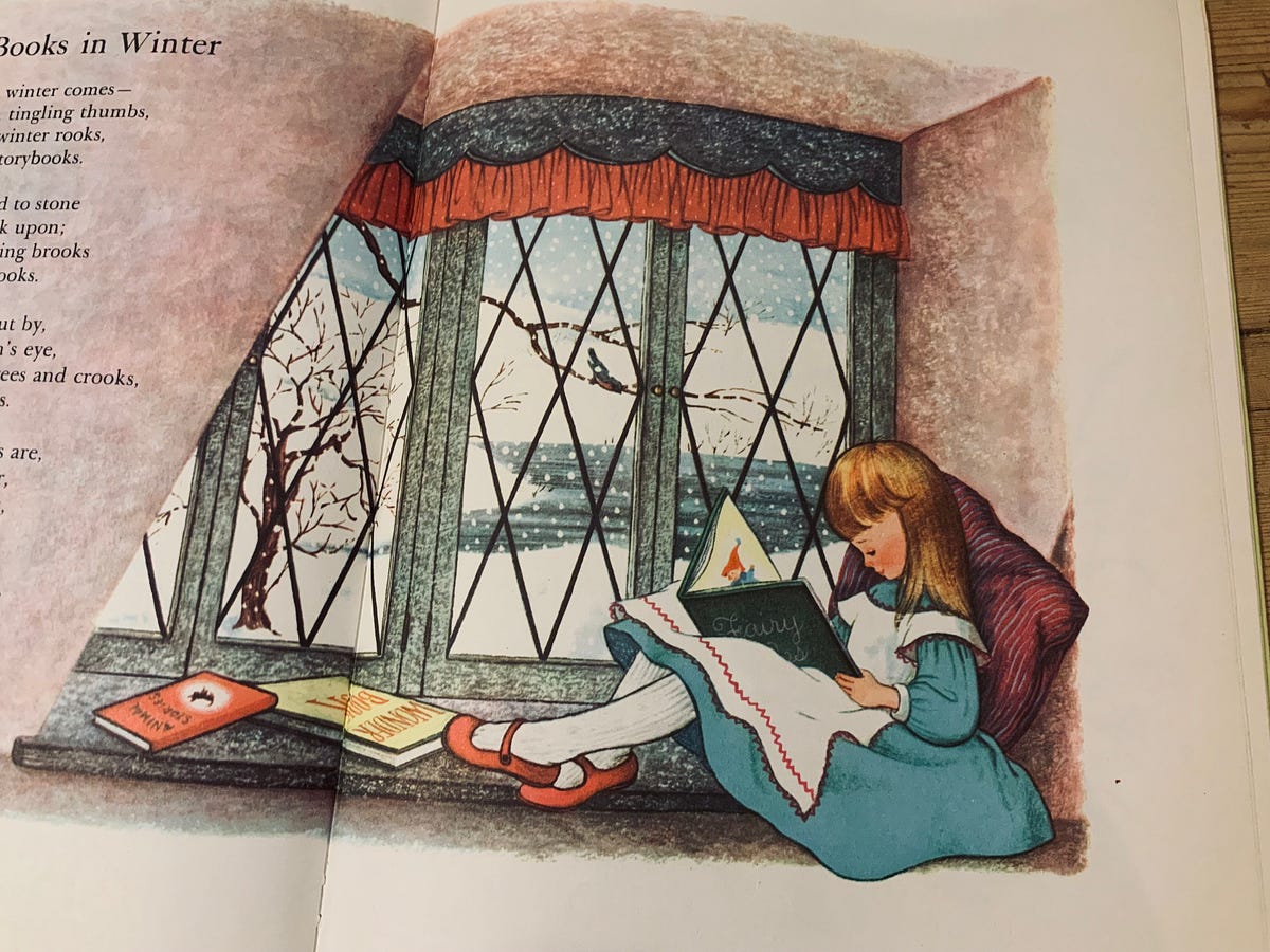 Celebrating the written world. I picked up a vintage children’s book ...