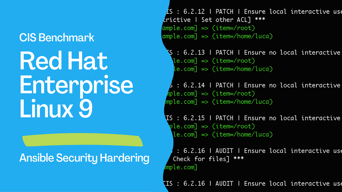 Strengthening Security: Automating CIS Benchmark Hardening for RHEL 9 ...