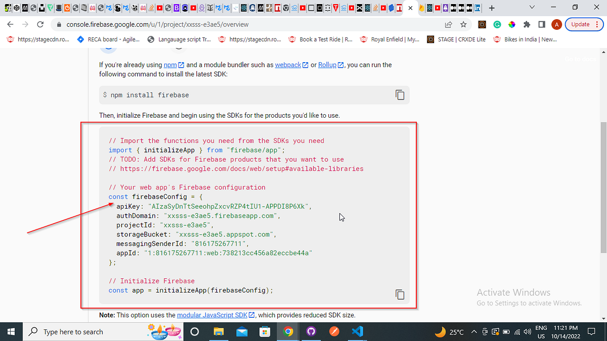 Firebase Integration With React Js For Web Frontendadarsh Medium 