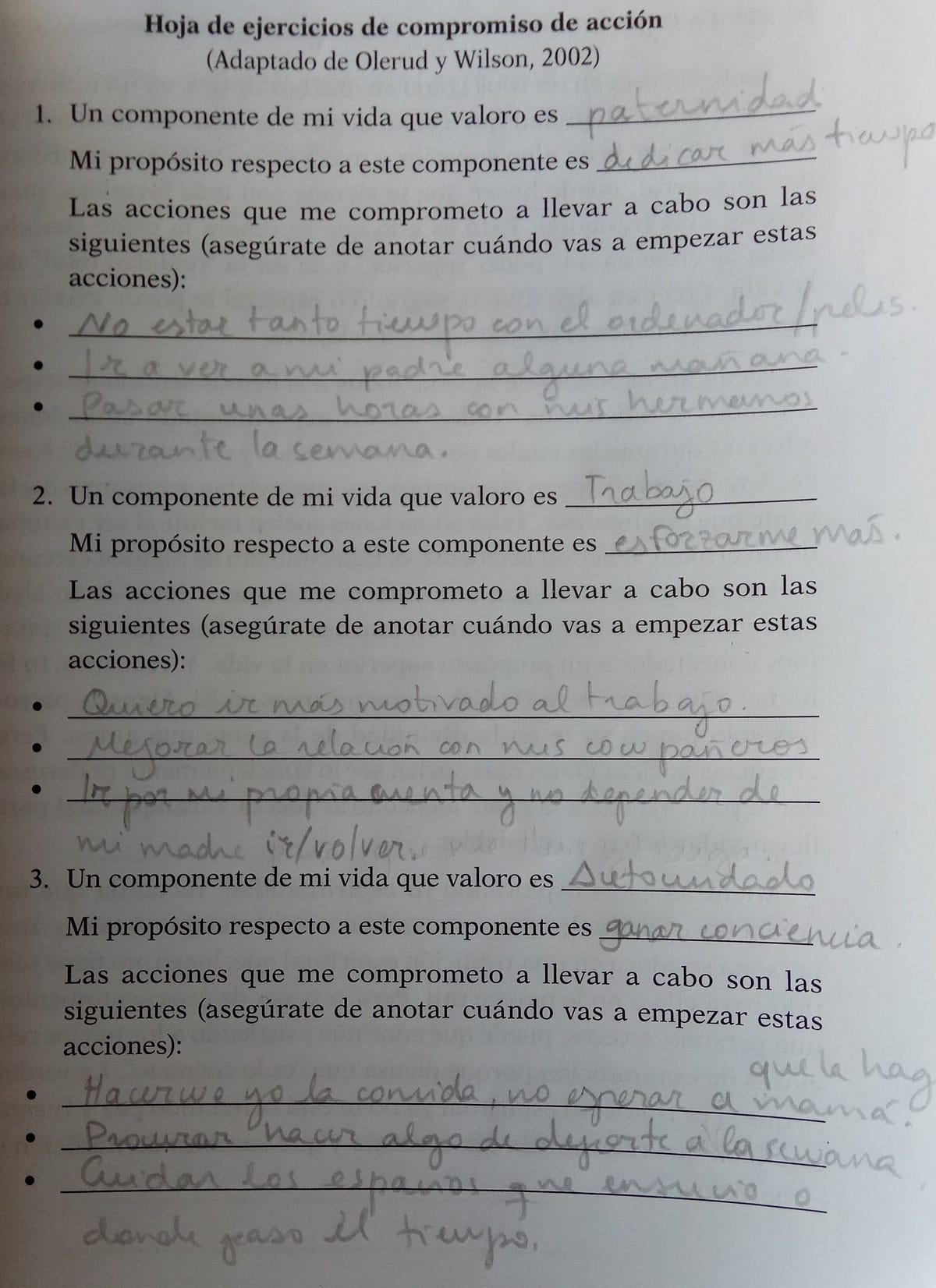 Compromiso de Acción.. Como mencioné en el post anterior, el… | by ...