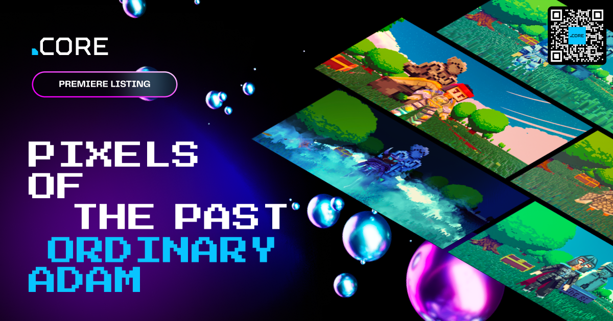 “Pixels from the Past” by Ordinary Adam: Premiere NFT Listing on .CORE ...