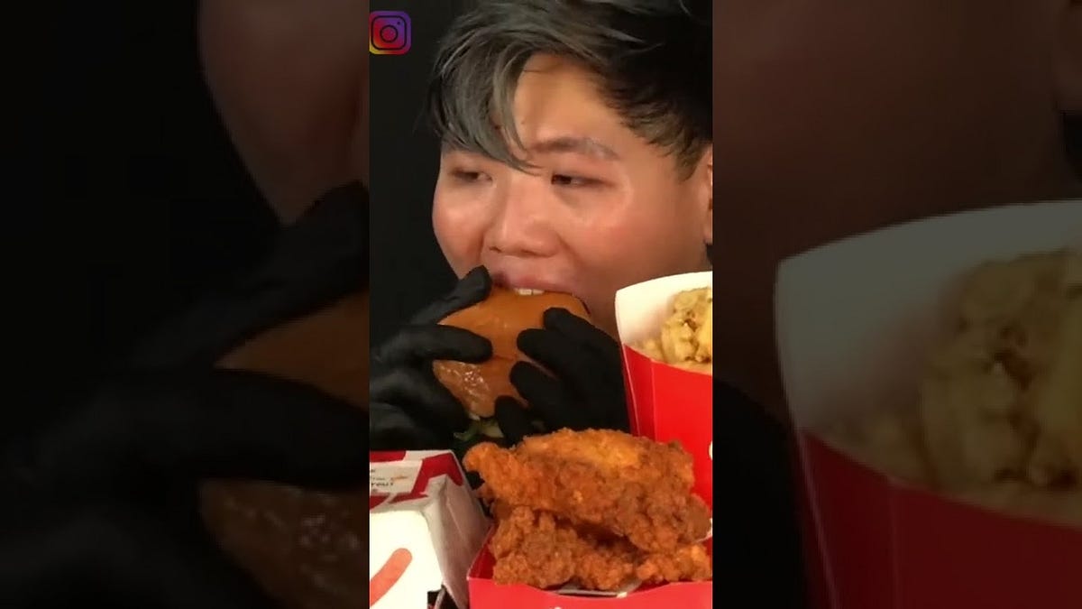 ASMR CHICK FIL A FEAST — (no talking) MUKBANG - Joseph Oh - Medium