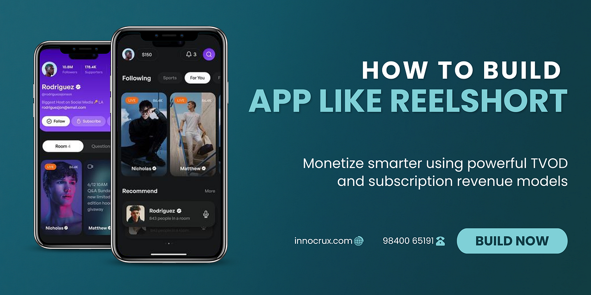 How to Build an App Like ReelShort and Monetize with TVOD ...