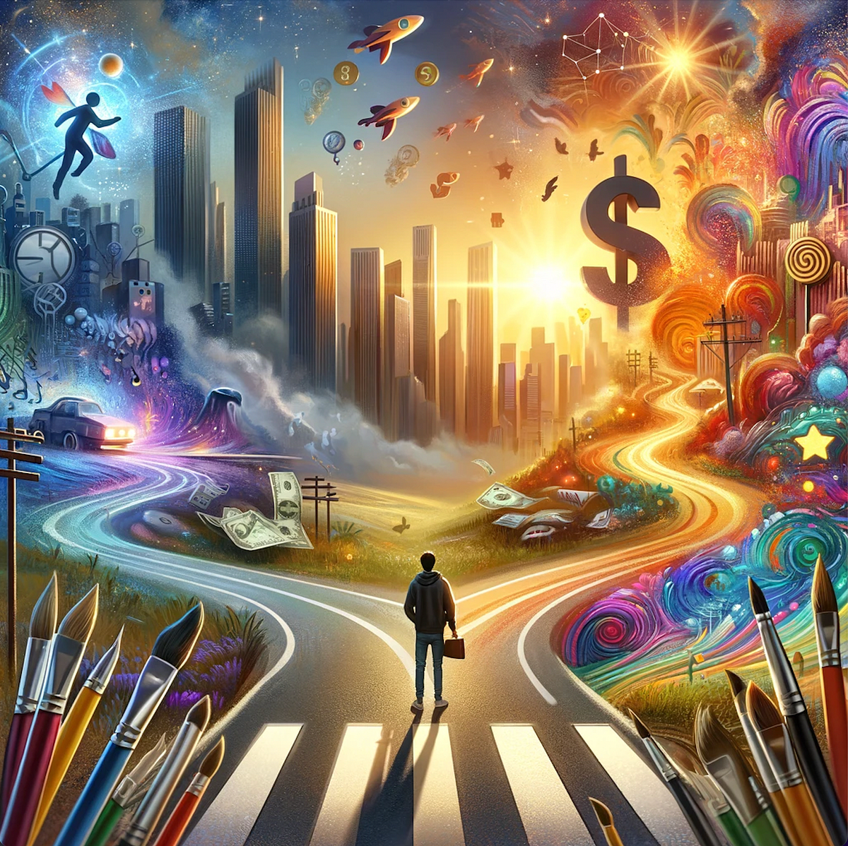 Balancing Dream and Survival: The Dilemma in a Fast-Paced World | by ...