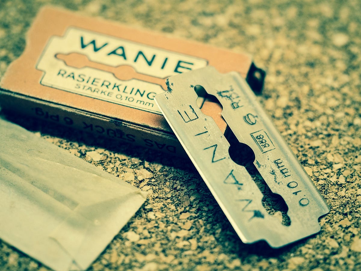How Many Razor Blades Constitute A Lifetime? | by J. Salvatore Domino ...