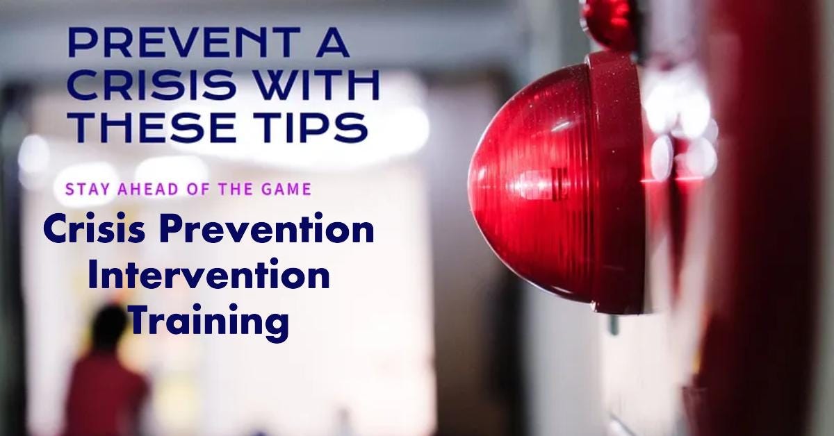 Crisis Prevention Intervention Training Near Me | by Kelly Modine | Medium