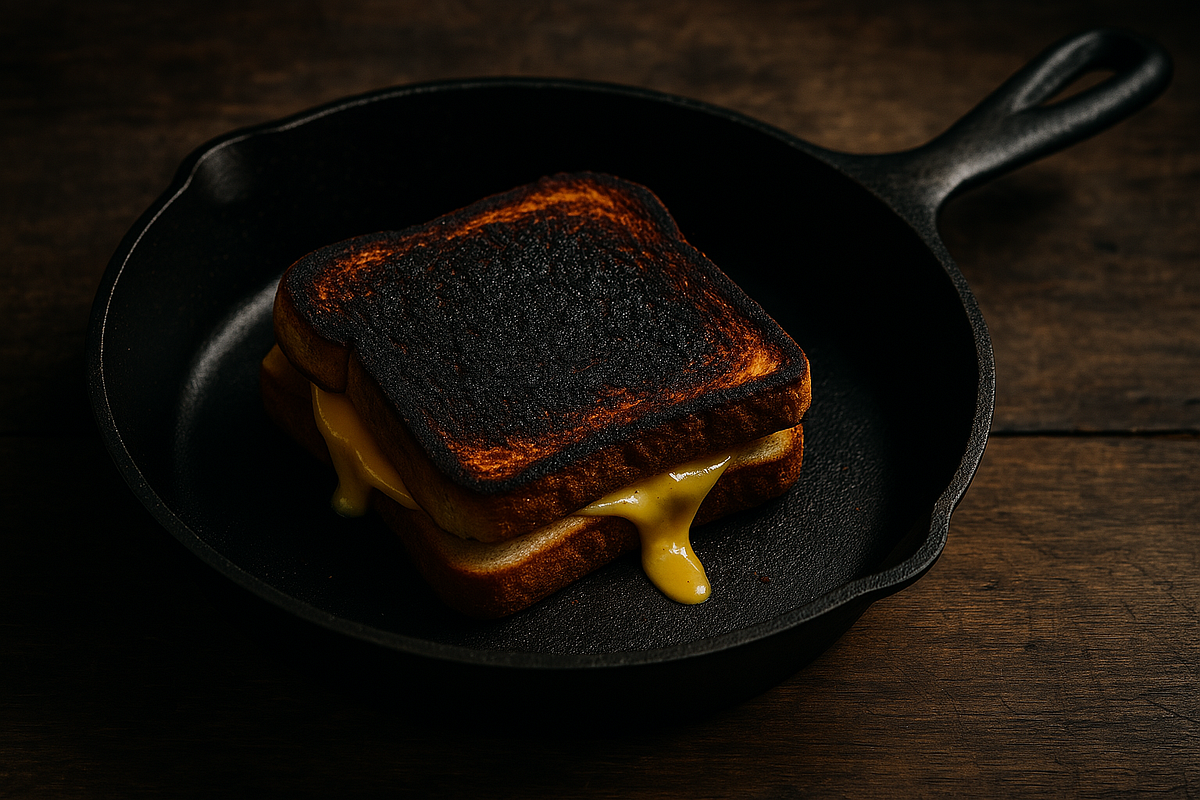 The Grilled Cheese Incident: Burnt Bread and Boundary Issues | by ...
