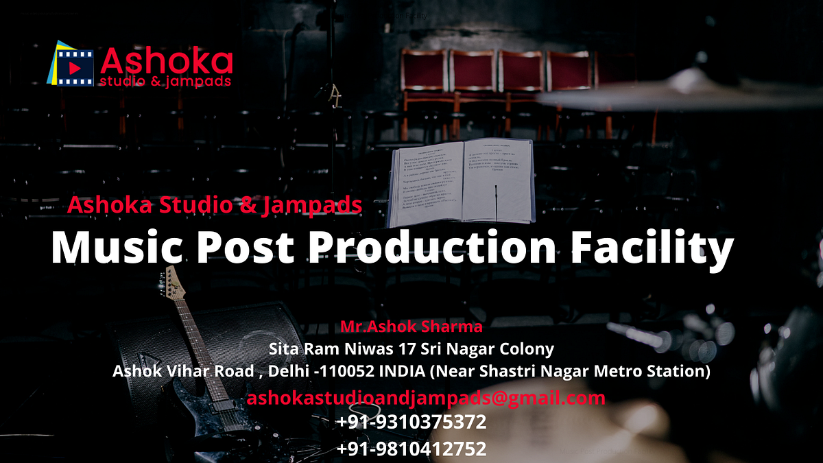 Music Post Production Facility - Jampads Studio - Medium