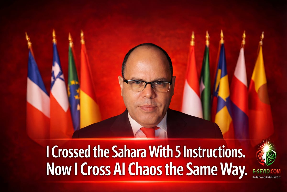 I Crossed the Sahara With 5 Instructions. Now I Cross AI Chaos the Same ...