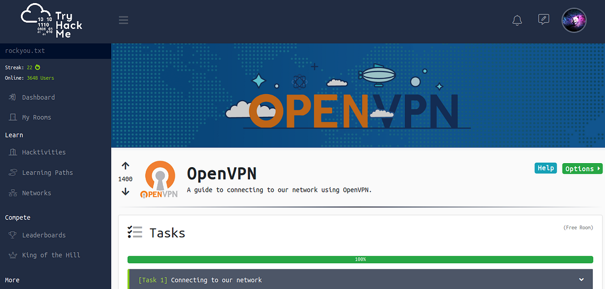 TryHackMe Episode: 1. What is tryhackme? Answer… | by Whdvl | Medium