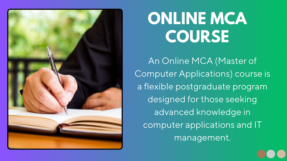 Online MCA Course: Balancing Work and Study | by Aimlay | Aug, 2024 ...