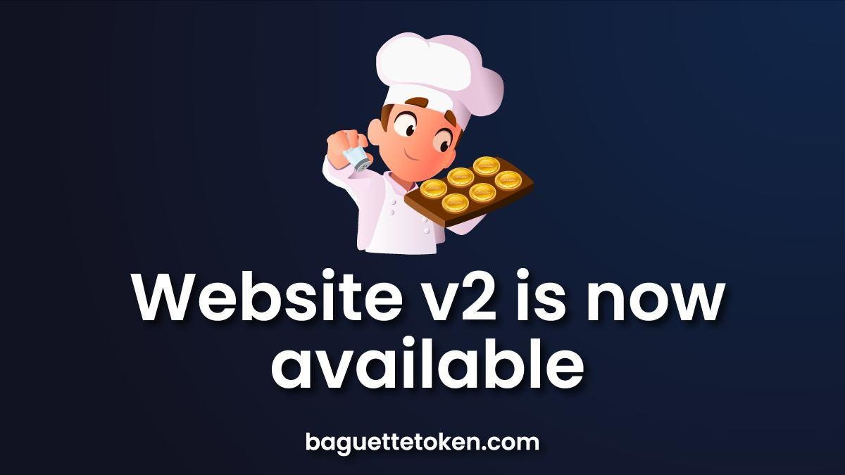 👨‍🍳 Welcome to baguettetoken.com v2! | by Baguette Token | Medium