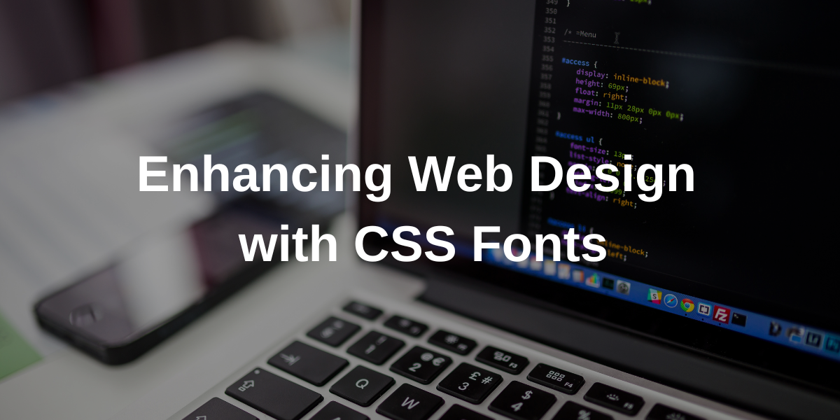 Enhancing Web Design with CSS Fonts: Key Points | by Suraj | May, 2024 | Medium
