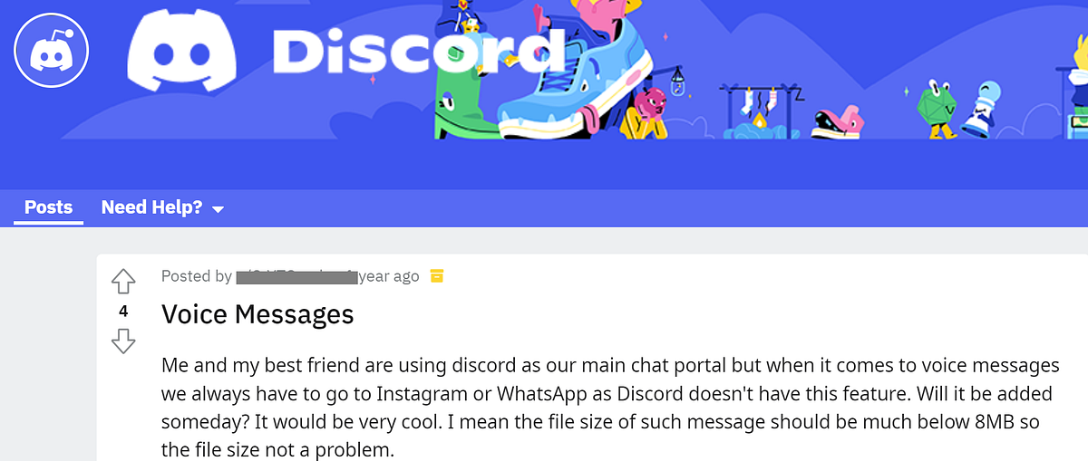 Discord: Voice Message Feature. What is Discord? | by Aziz Shames | Medium