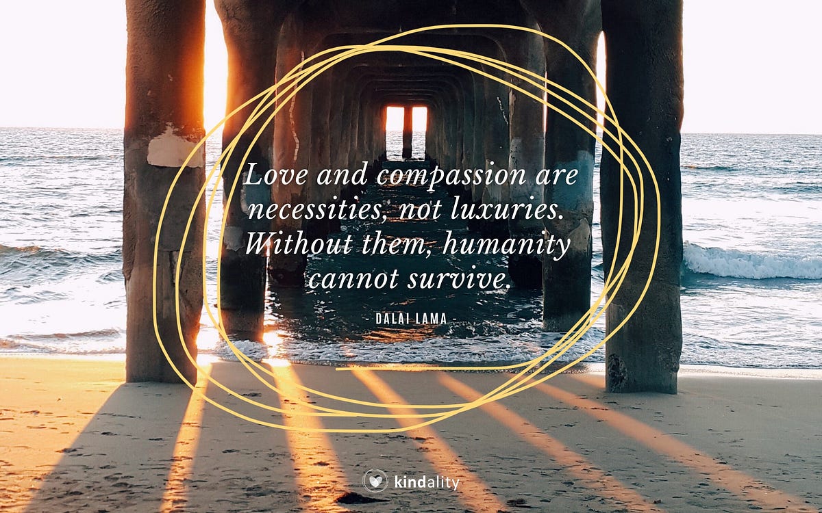 Generously share your love and give compassion | by Kat Nieh ...