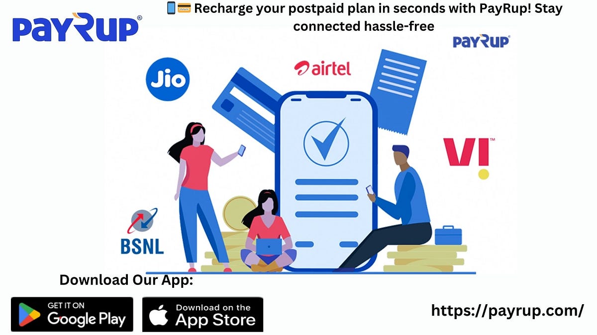 Mobile Postpaid Recharges On The Go Now Using Payrup | by sunita ...