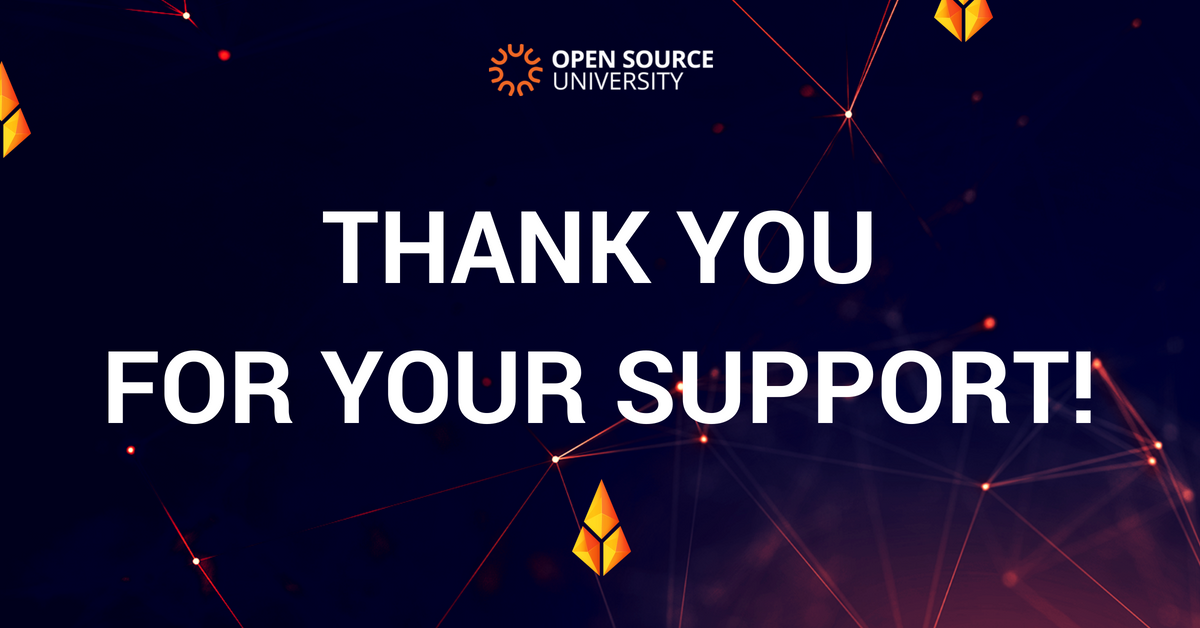 The OS.University Token Sale is now over | by Open Source University ...