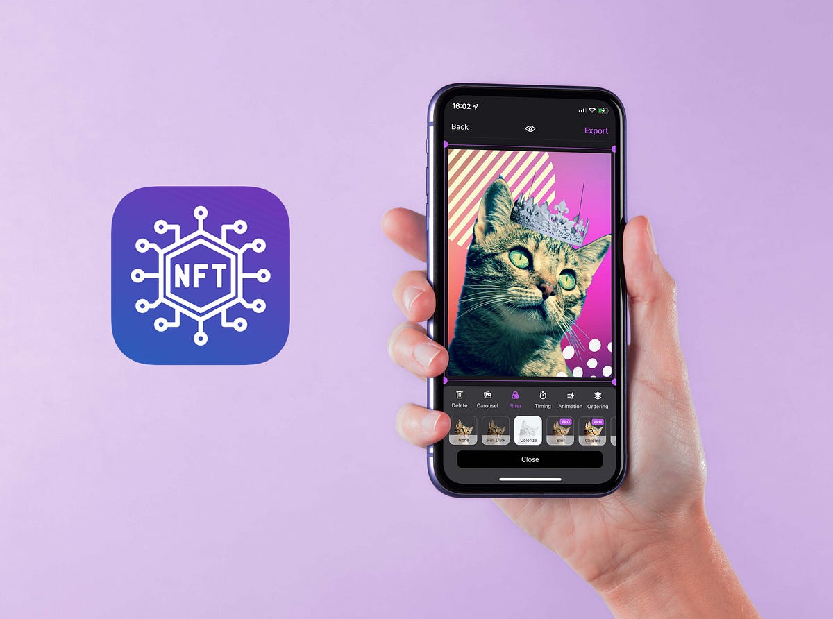 How to design and publish NFT art using your iPhone / iPad | by Sarp ...