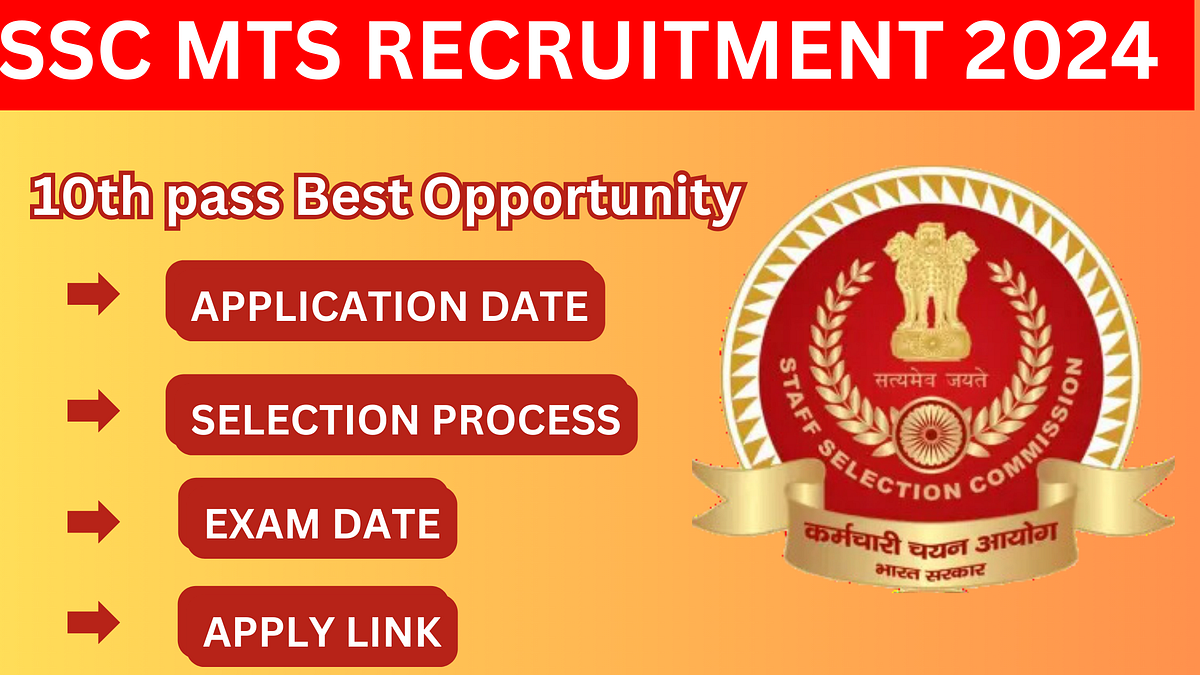 APPLY NOW: 8326 VACANCIES, SSC MTS RECRUITMENT 2024 — COMPLETE DETAILS ...