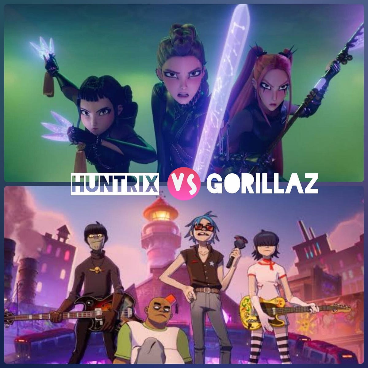 ‘KPop Demon Hunters’ Sequel: What If Gorillaz Clashed With Huntrix ...