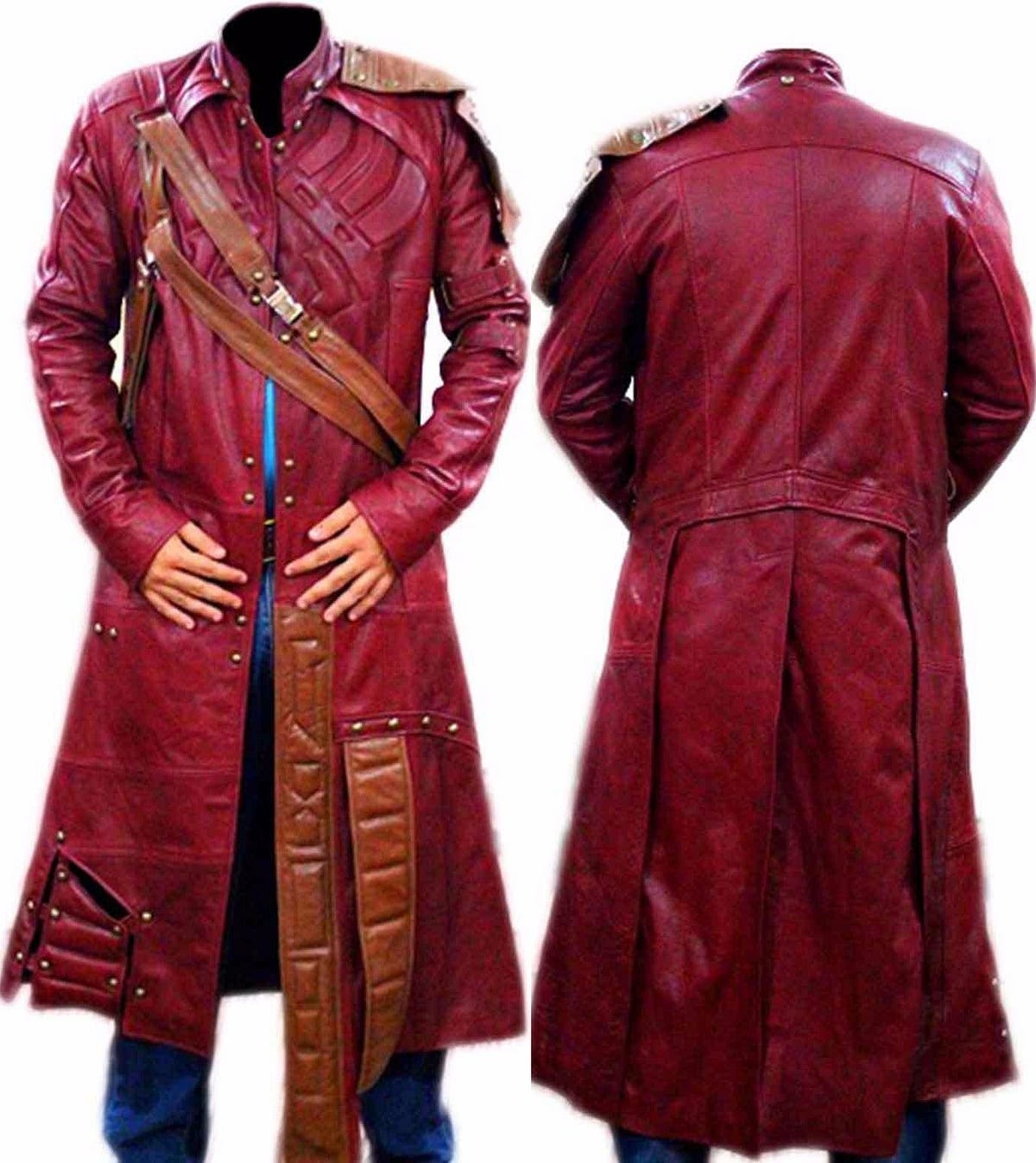 Star Lord Guardians of the Galaxy Trench Leather Coat | by Sarah Sawan ...
