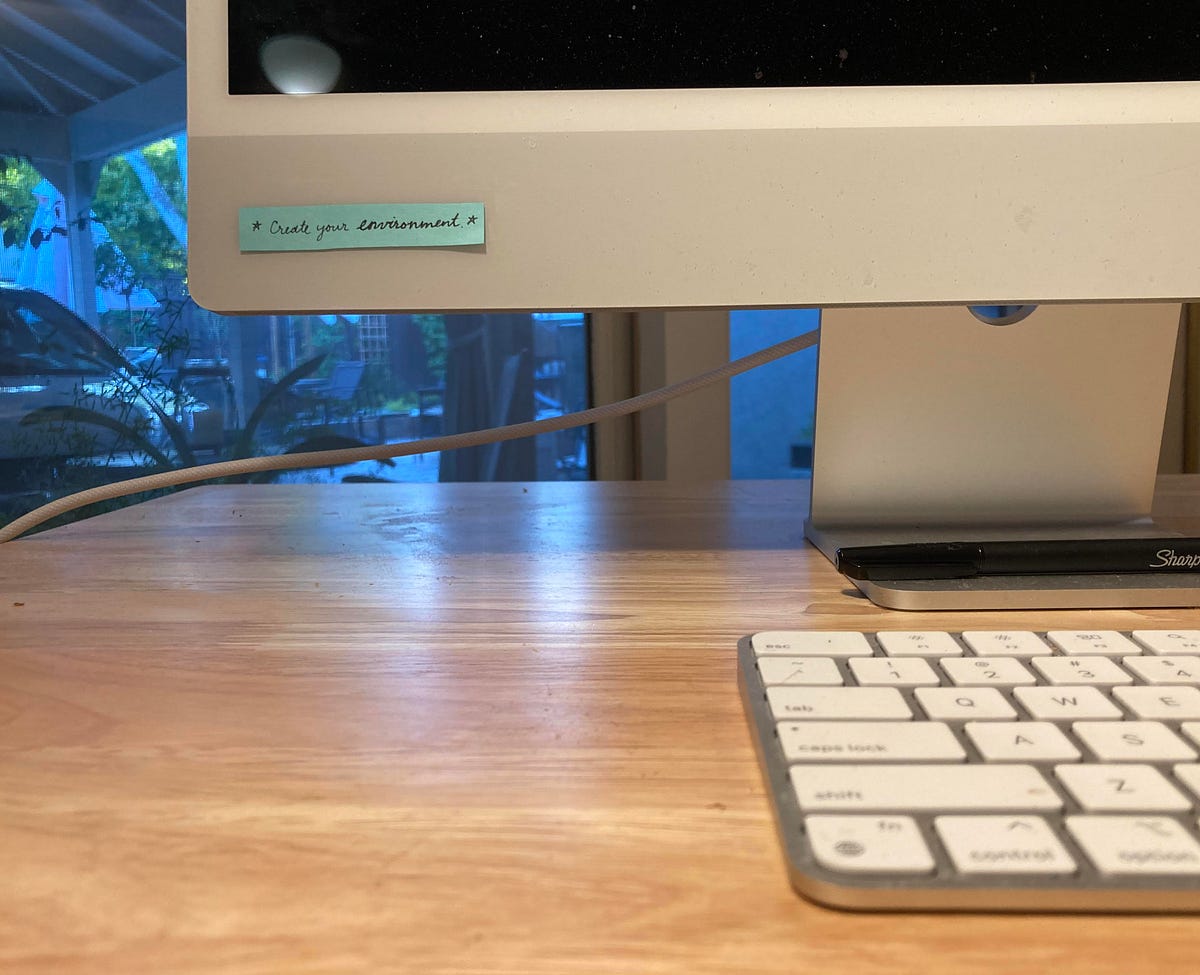 The Post-It on My Desk. Do you have reminders on your desk? I… | by ...