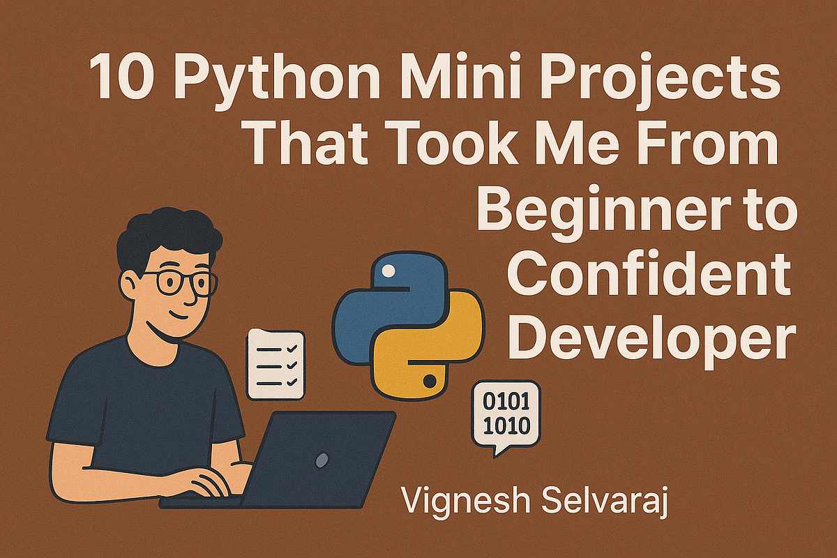 I Built 10 Small Python Projects — And It Transformed My Coding Skills ...