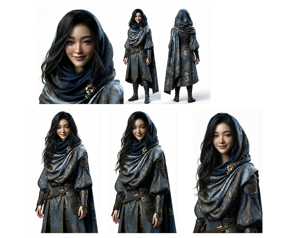 Midjourney + Nano Banana Pro → Perfectly Consistent Character Sets (My ...