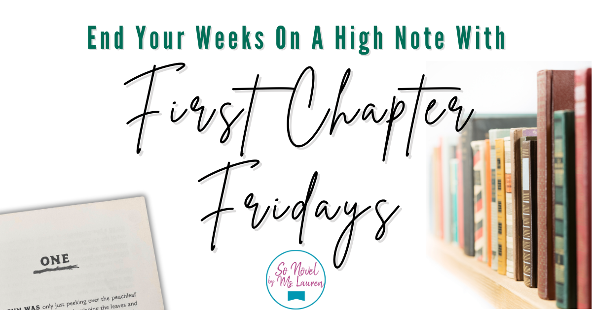 End Your Week On A High Note With First Chapter Fridays | by Lauren ...