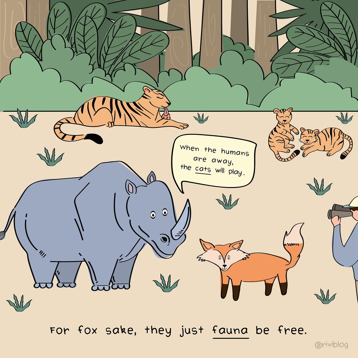 Social distancing in the wild. Wildlife tourism can never be enjoyed… | by Rivi | Rivi Blog | Medium