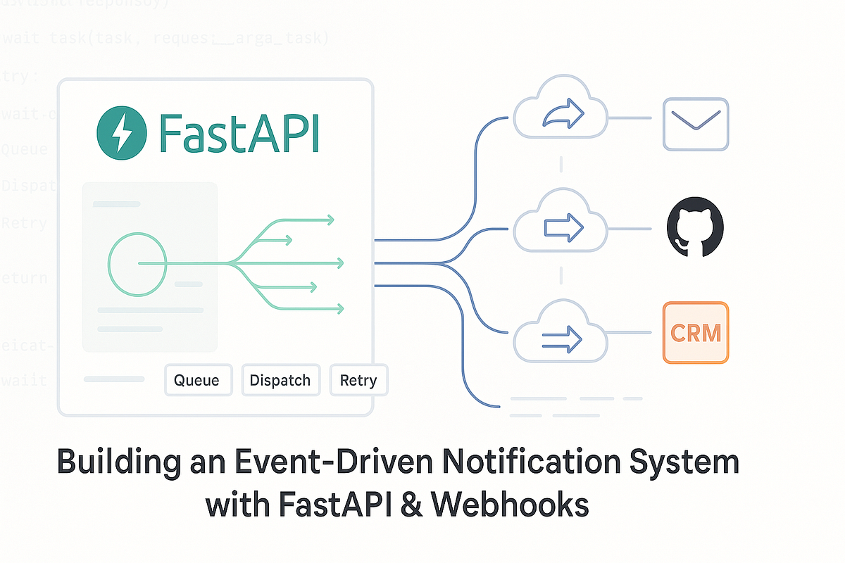 Building an Event-Driven Notification System with FastAPI and Webhooks | by Bhagya Rana | Medium
