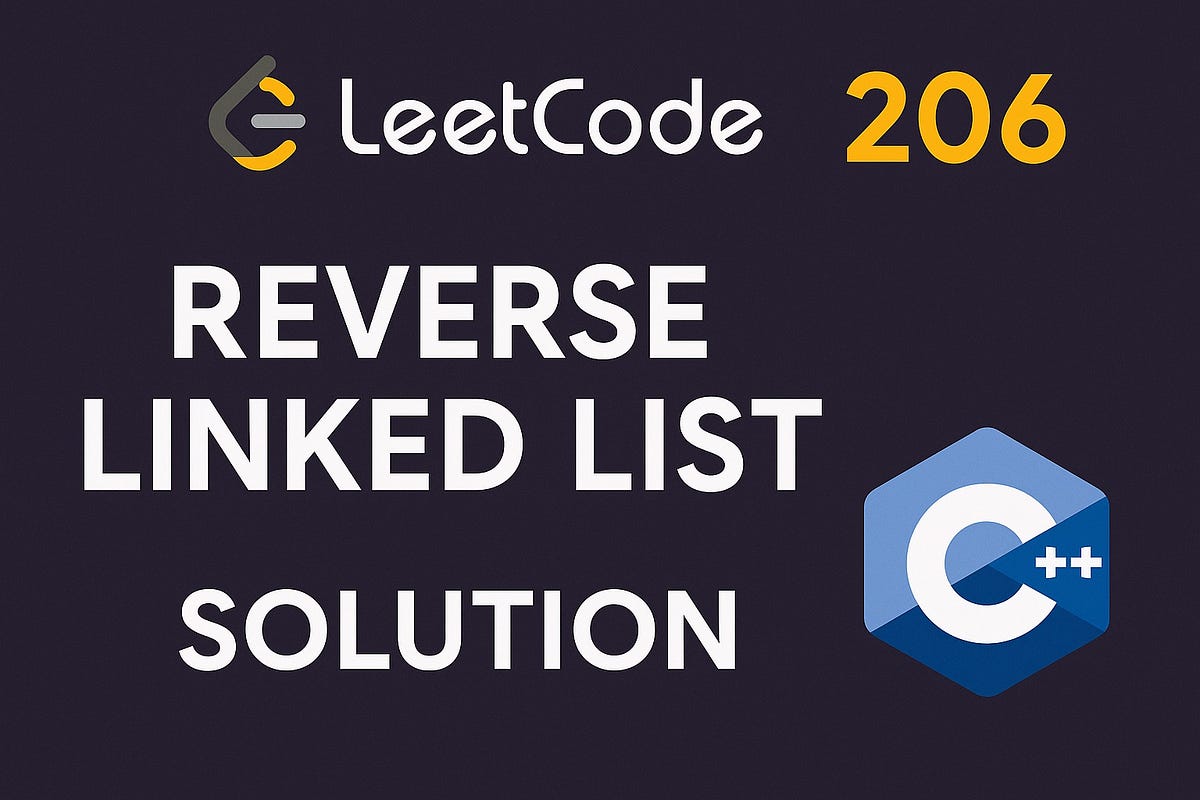 Leetcode 206 Reverse Linked List In C Recursive Iterative Cpp Solution Interview 5071