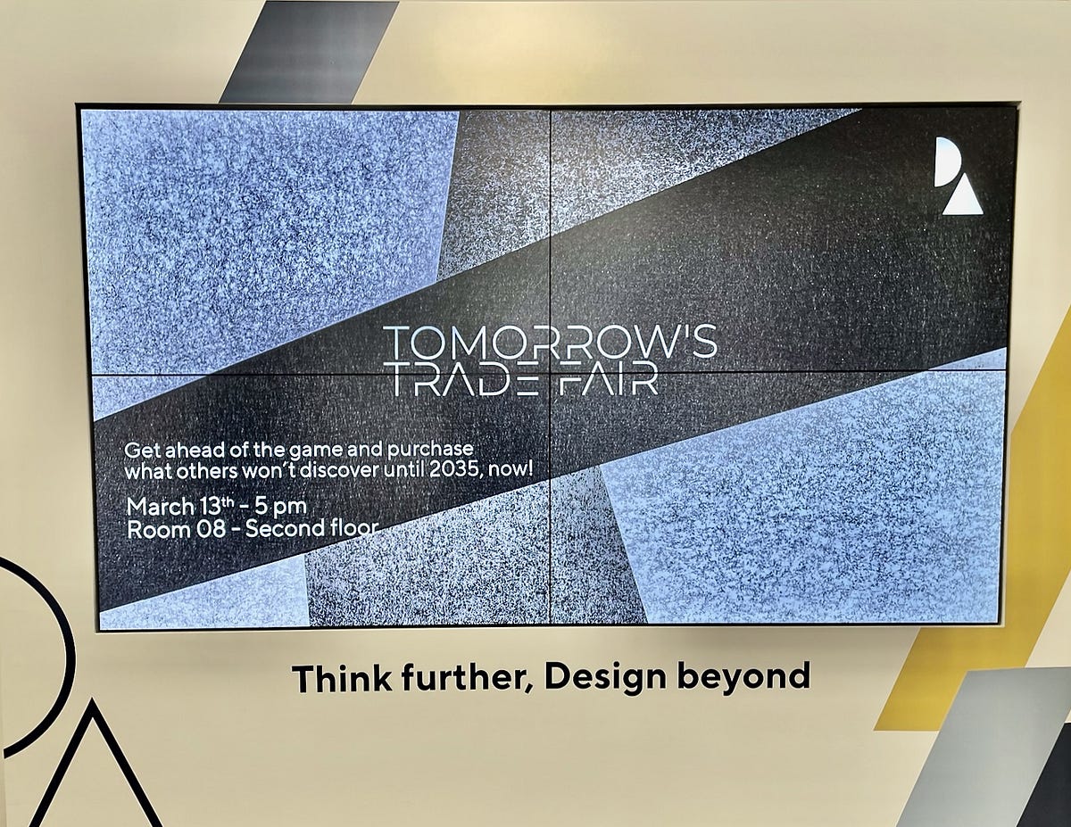 Tomorrow’s Trade Fair. An intensive and interactive program… | by ...