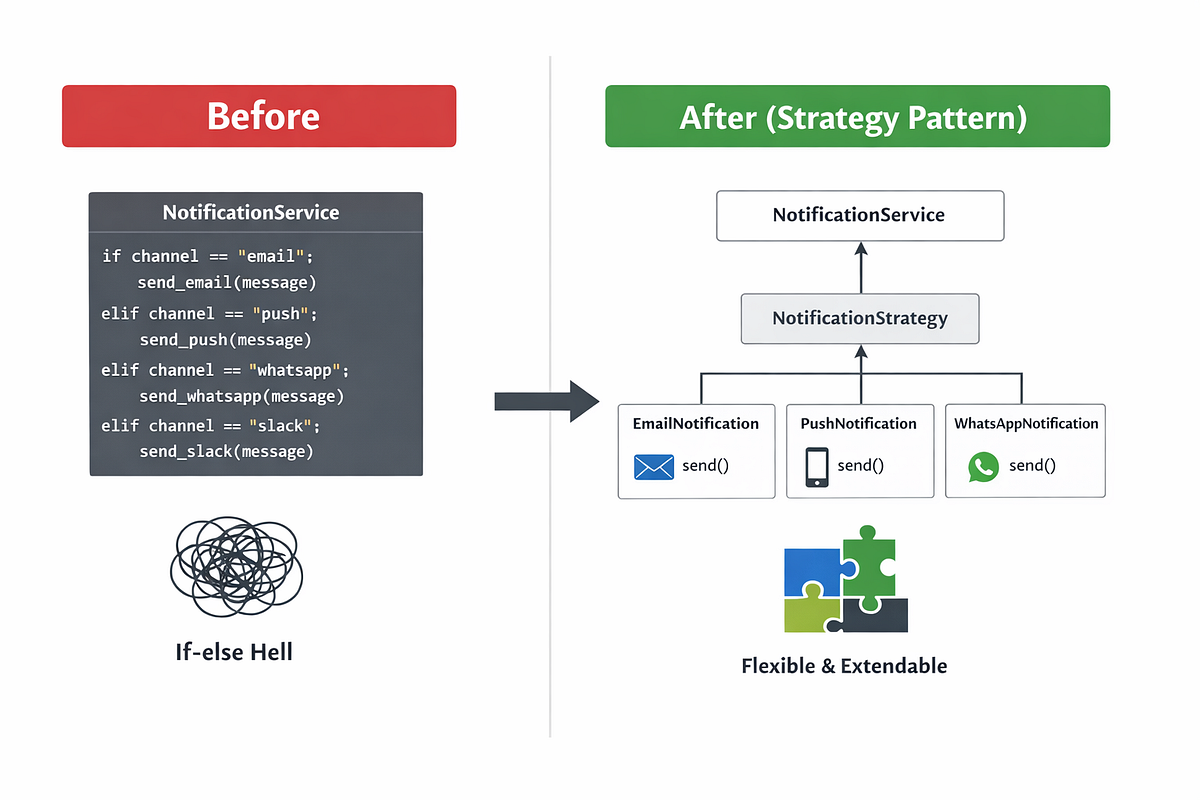 Strategy Design Pattern. “What problem does the strategy design… | by ...