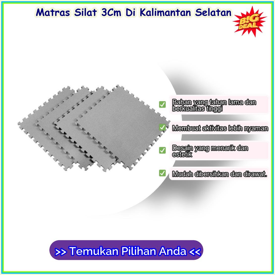 Matras Silat 3Cm Di Kalimantan Selatan - Tatami Matras - Medium