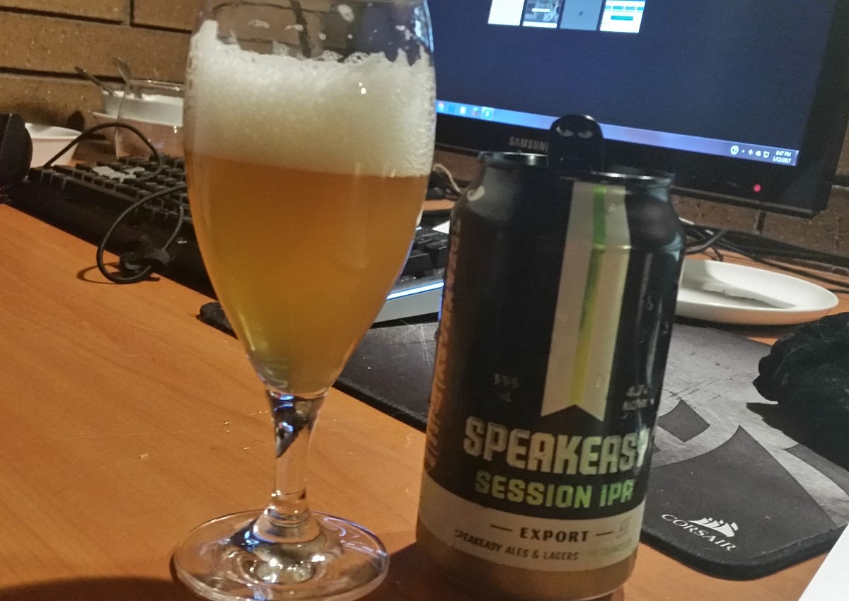REVIEW: Speakeasy Session IPA Export | by June Avery | Medium