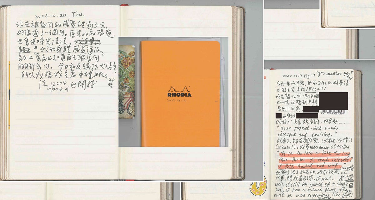 H01+02_拒絕信、裝備 - Public Art Diary-Dialogue (PADD) 公共藝術日記 - Medium